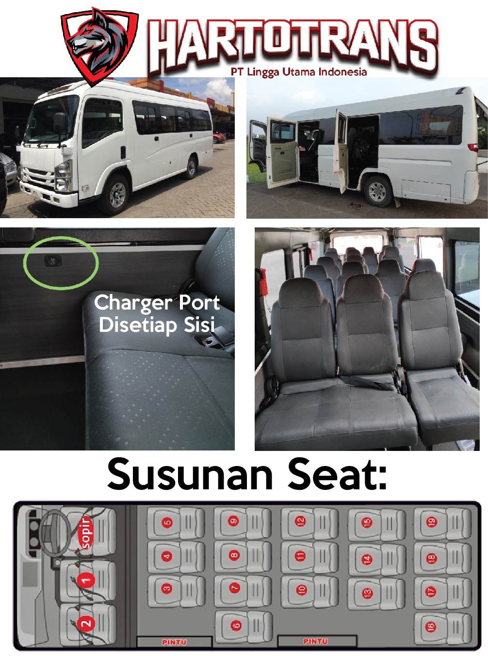Sewa Elf Long 19 Seat - Harto Trans